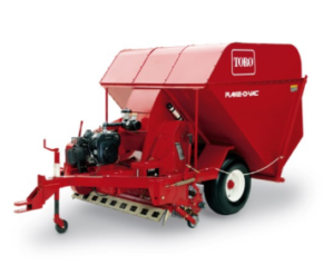 TORO Rake-O-Vac Engine Drive - The Turf Company | Golf Course Maintenance
